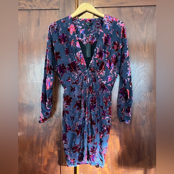 rag & bone | Dresses | Rag Bone Mini Dress With Burnout Velvet Design ...